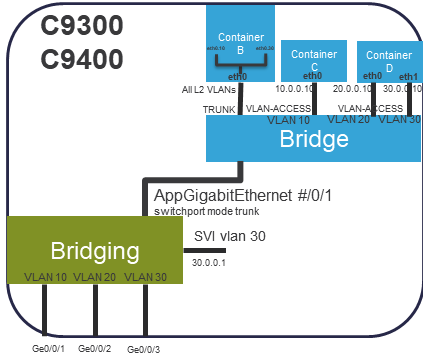 Catalyst 9000 - Application status, resource provisioning, network modes - Application Hosting ...