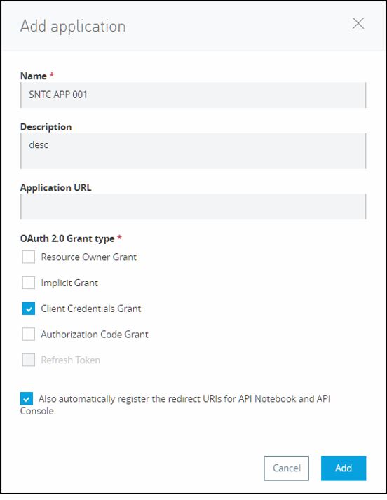 Onboarding Process - Business Critical Service APIs - Cisco DevNet