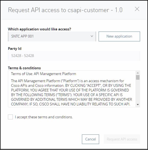 Onboarding Process - Business Critical Service APIs - Cisco DevNet