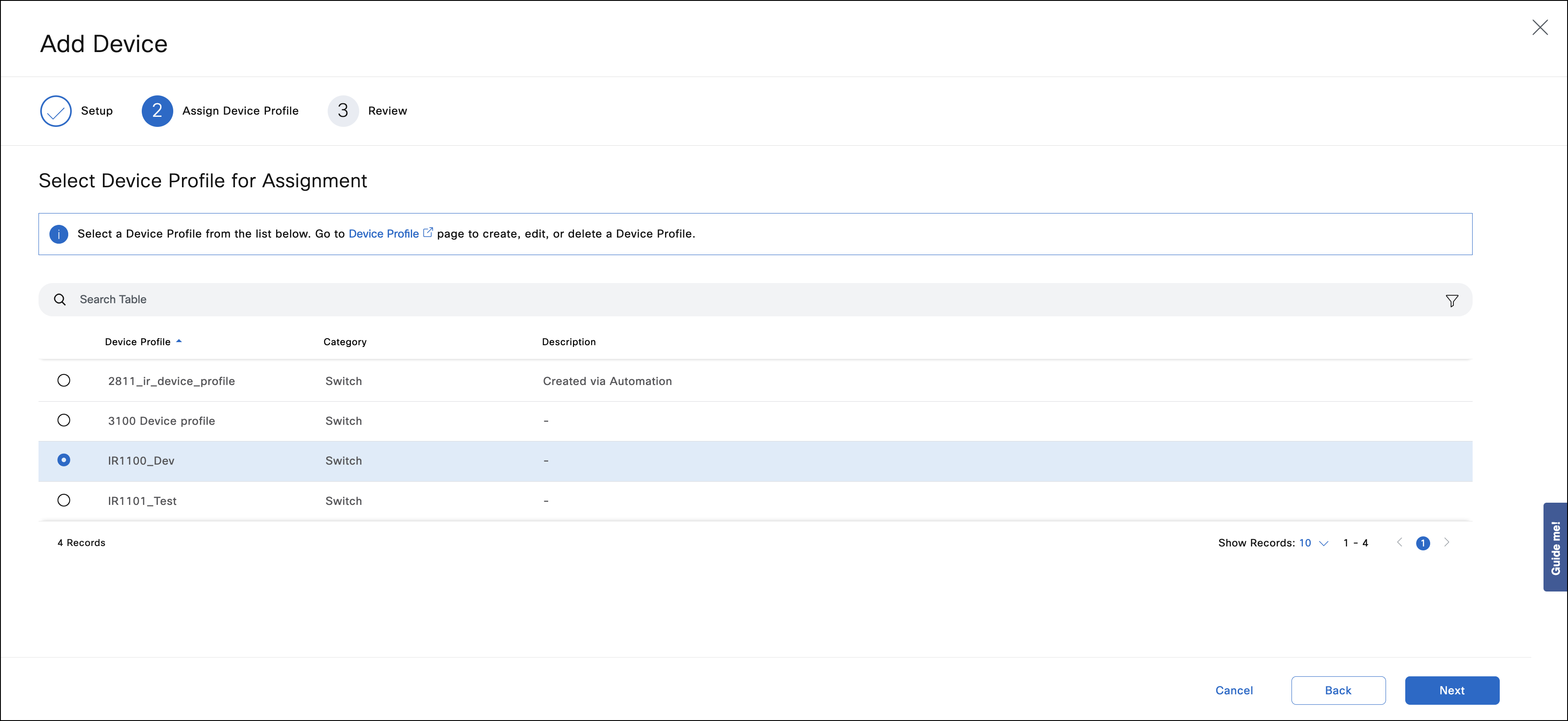 Onboarding Externally Managed Ir Devices Cisco Iot Operations