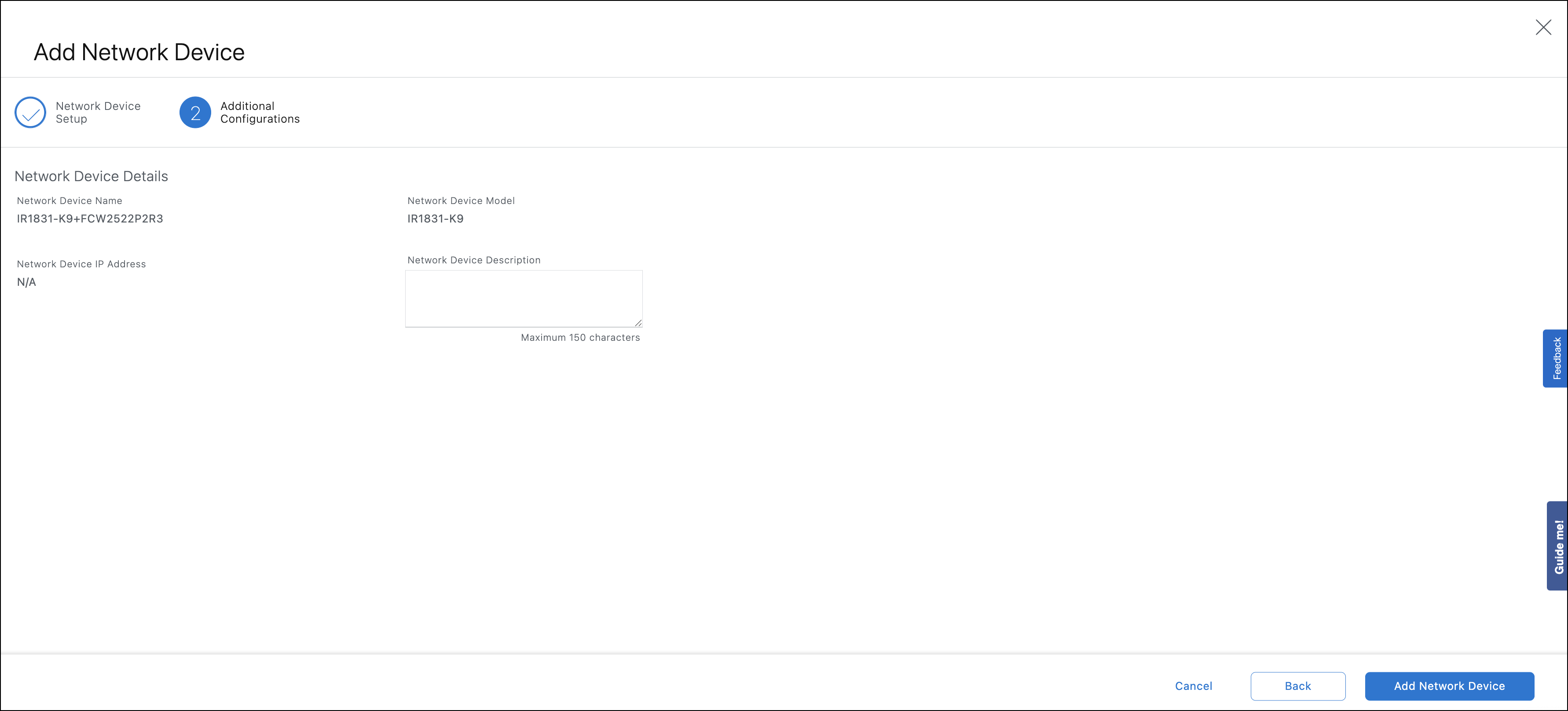 Onboarding Externally-Managed IR Devices - Cisco IoT Operations Dashboard - Cisco DevNet