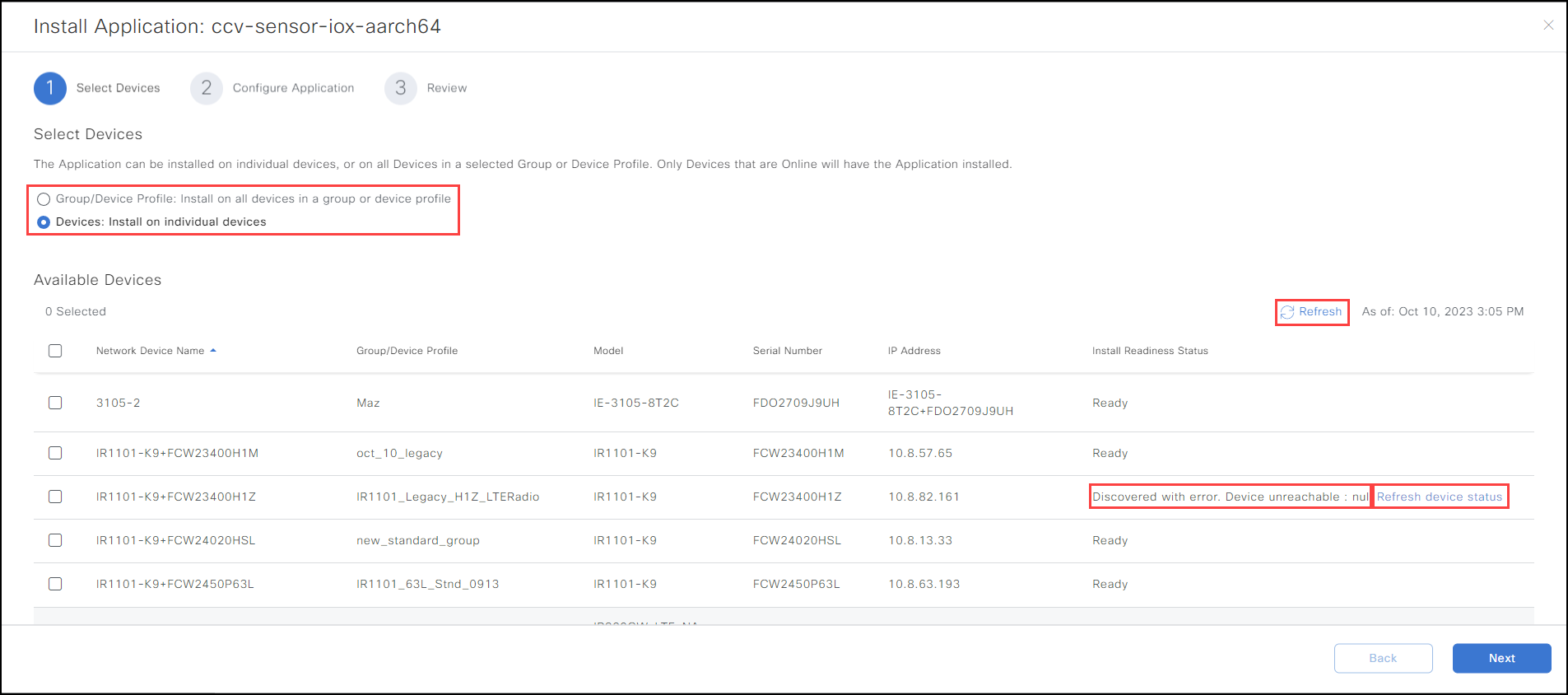 Application Inventory and Application Instances - Cisco IoT Operations ...