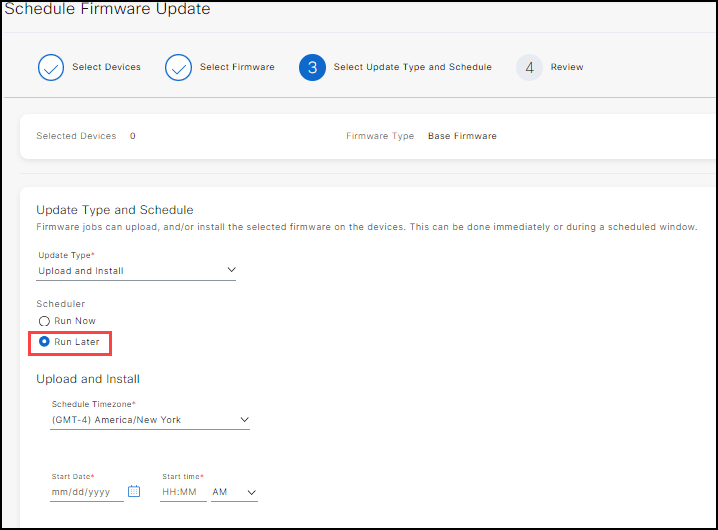 Update network device firmware - Cisco IoT Operations Dashboard - Cisco ...
