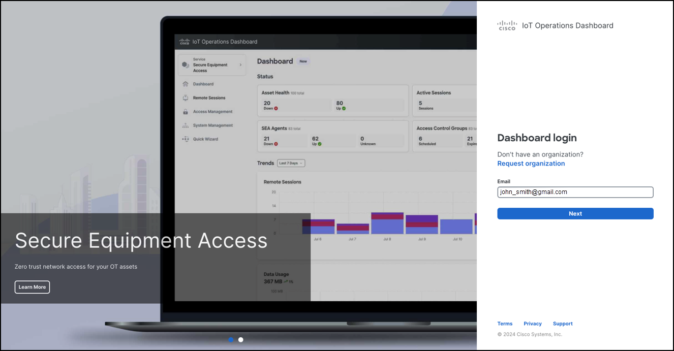 Cisco SSO Login Experience - Cisco IoT Operations Dashboard - Cisco DevNet Cisco SSO Login Experience - Cisco IoT Operations Dashboard - Cisco DevNet