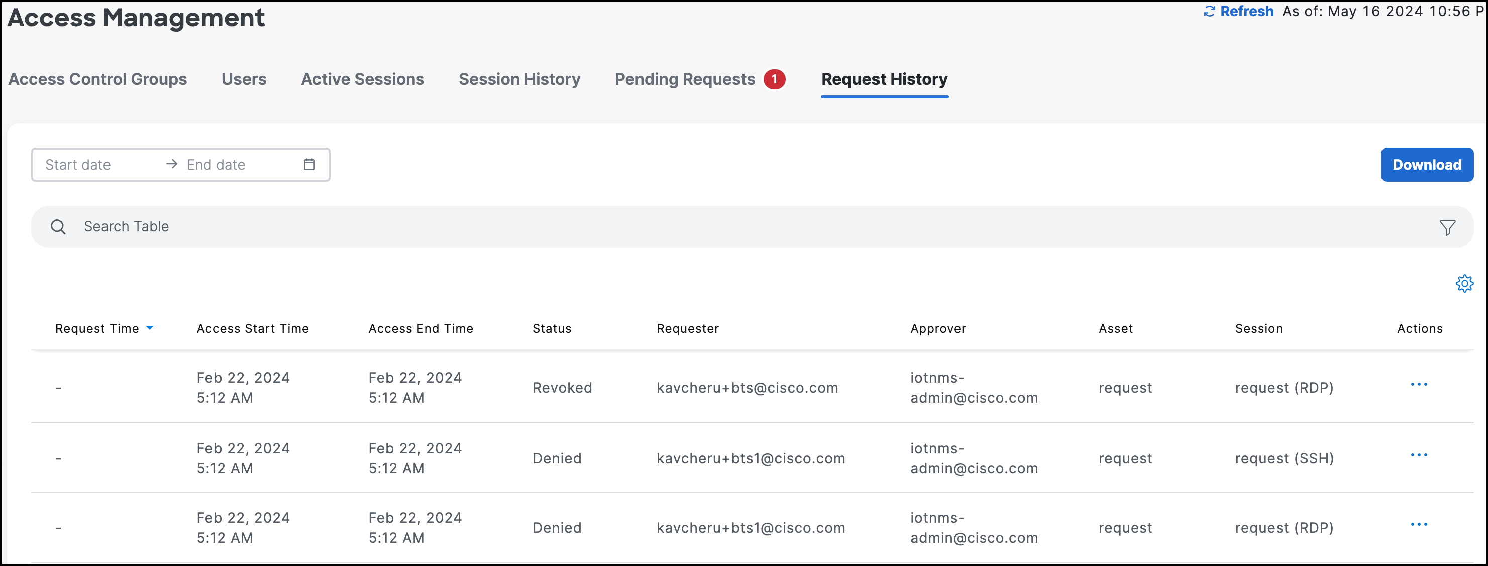 Manage access control groups for remote access - Cisco IoT Operations Dashboard - Cisco DevNet