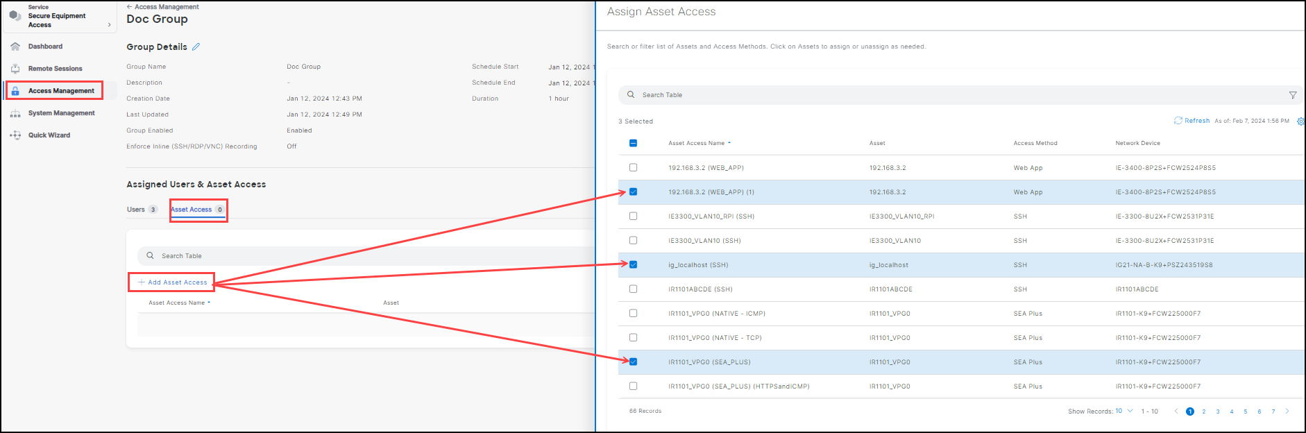Manage access control groups for remote access - Cisco IoT Operations Dashboard - Cisco DevNet