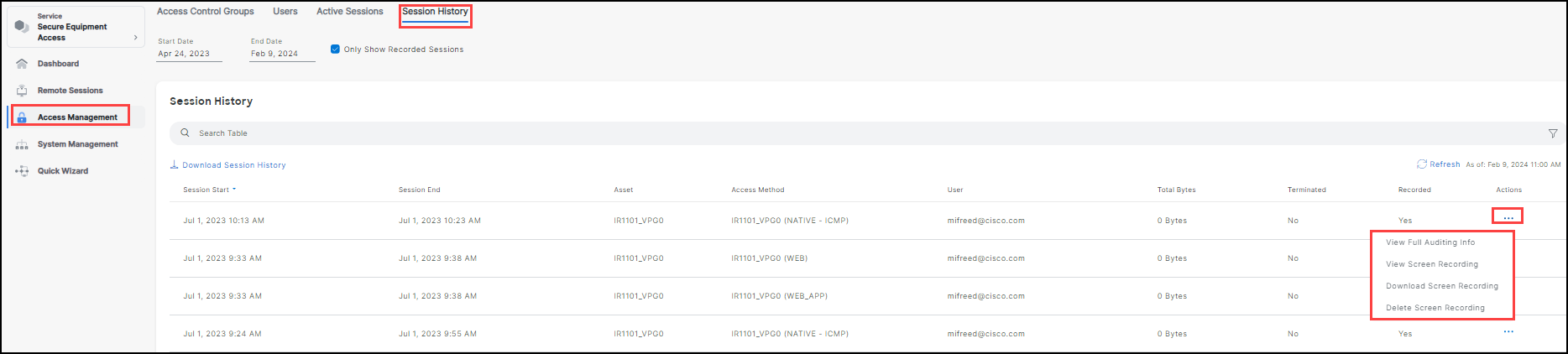 Record Inline Sessions - Cisco IoT Operations Dashboard - Cisco DevNet Record Inline Sessions - Cisco IoT Operations Dashboard - Cisco DevNet