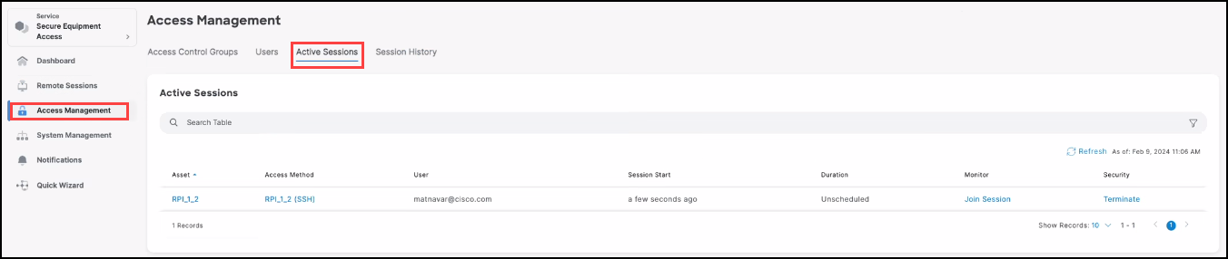 Monitor sessions - Cisco IoT Operations Dashboard - Cisco DevNet
