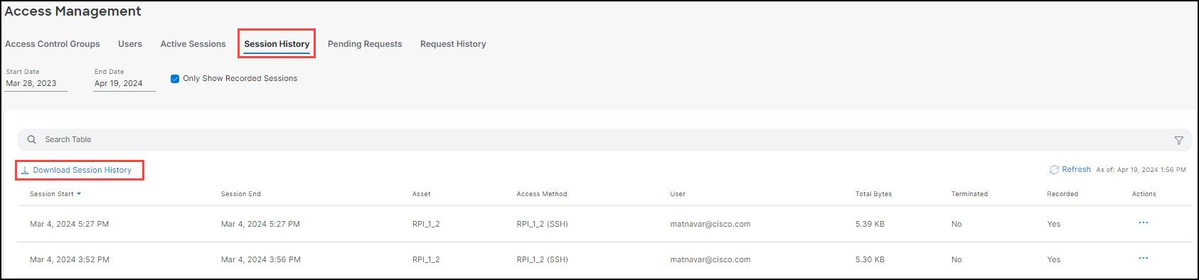 Monitor sessions - Cisco IoT Operations Dashboard - Cisco DevNet