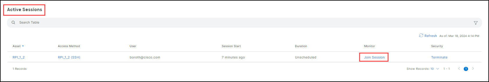 Monitor sessions - Cisco IoT Operations Dashboard - Cisco DevNet