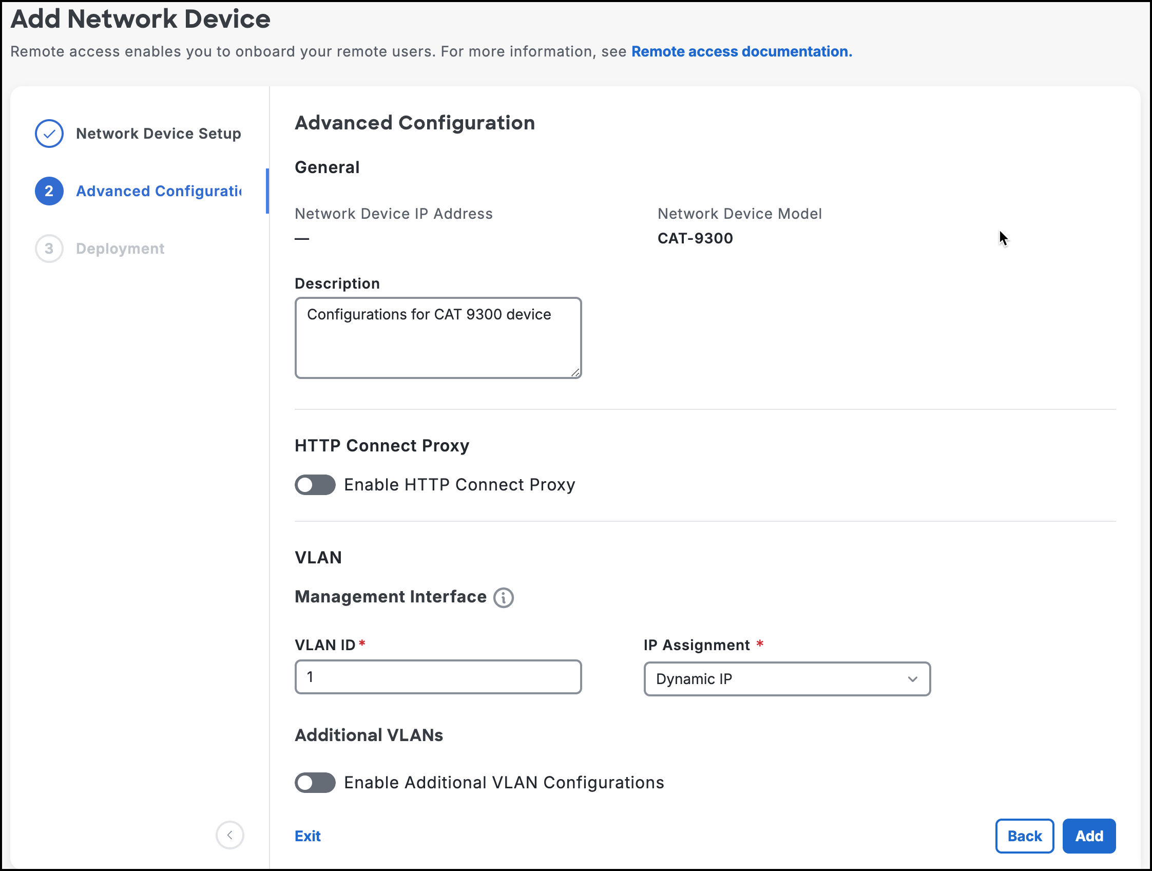 Enable SEA on Your Network Devices Using CLIs - Cisco IoT Operations Dashboard - Cisco DevNet