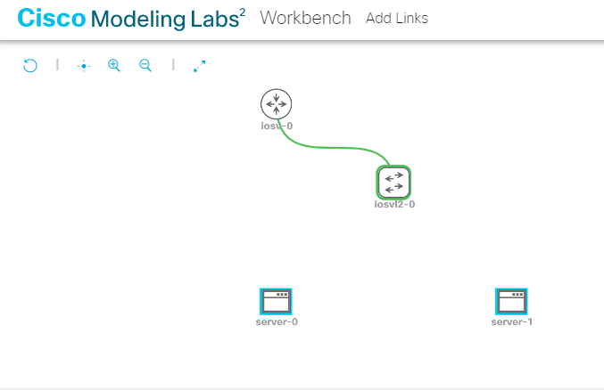 Creating Links - Cisco Modeling Labs v2.1 - Cisco DevNet Creating Links - Cisco Modeling Labs v2.1 - Cisco DevNet