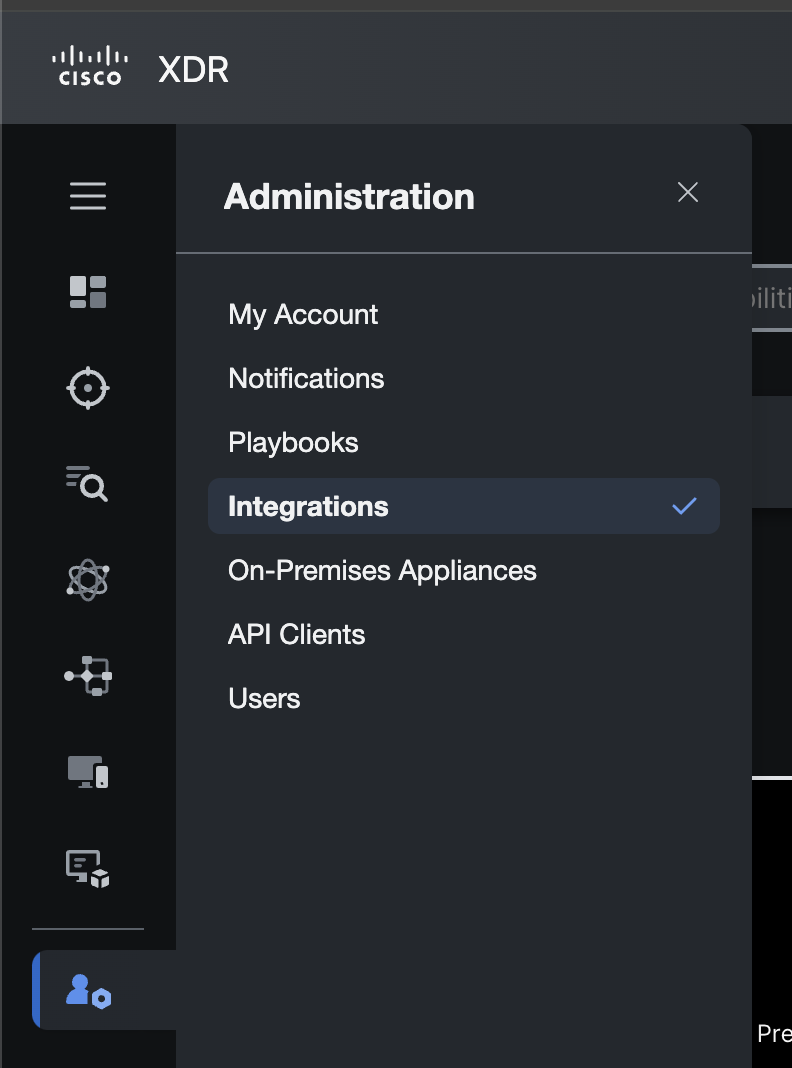 Create a Relay - Cisco XDR APIs - Cisco DevNet