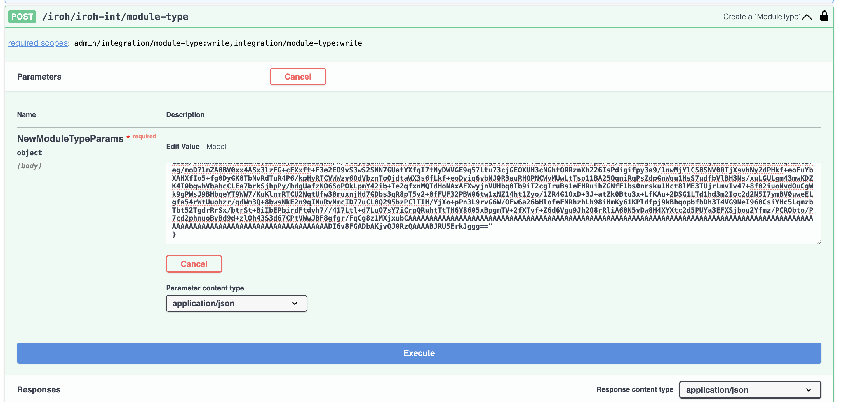 Create a Module Type - Cisco XDR APIs - Cisco DevNet