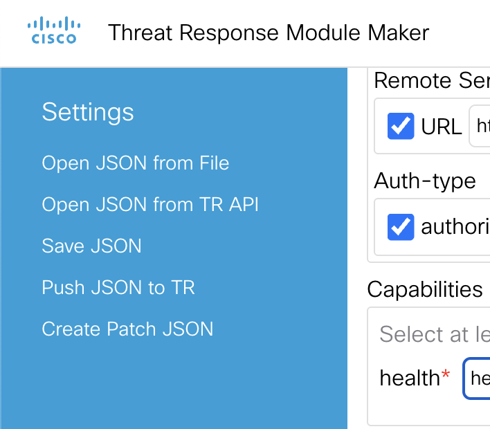 Create a Module Type - Cisco XDR APIs - Cisco DevNet