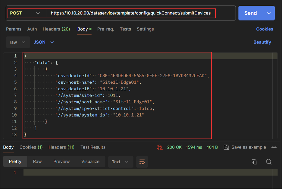 Feature Use Cases - SD-WAN API, Release 20.14 - Cisco DevNet