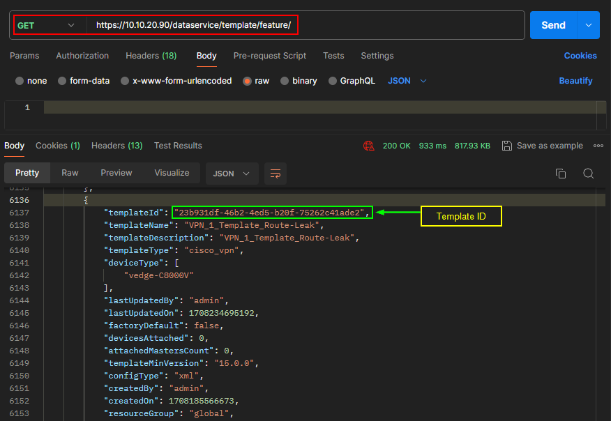 Feature Use Cases - SD-WAN API, Release 20.14 - Cisco DevNet