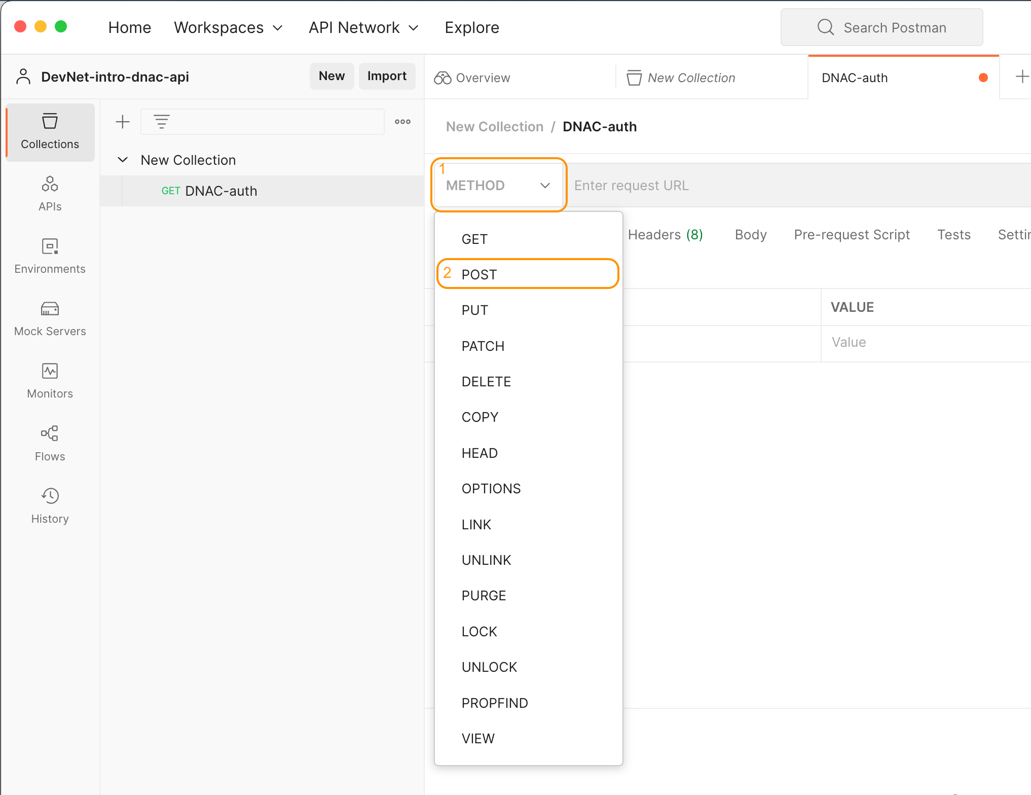 Authentication - Intro to Cisco DNA Center REST API with Postman ... Authentication - Intro to Cisco DNA Center REST API with Postman ...