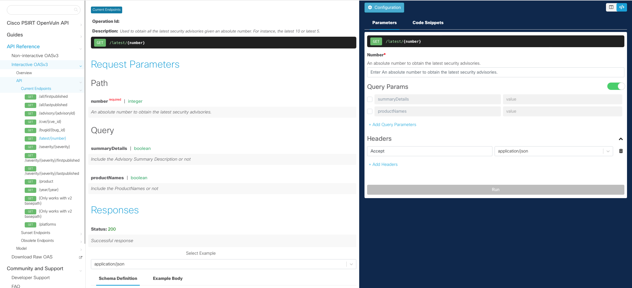 Getting Started - PSIRT openVuln API - Cisco DevNet Getting Started - PSIRT openVuln API - Cisco DevNet