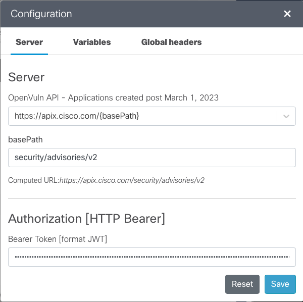 Getting Started - PSIRT openVuln API - Cisco DevNet Getting Started - PSIRT openVuln API - Cisco DevNet