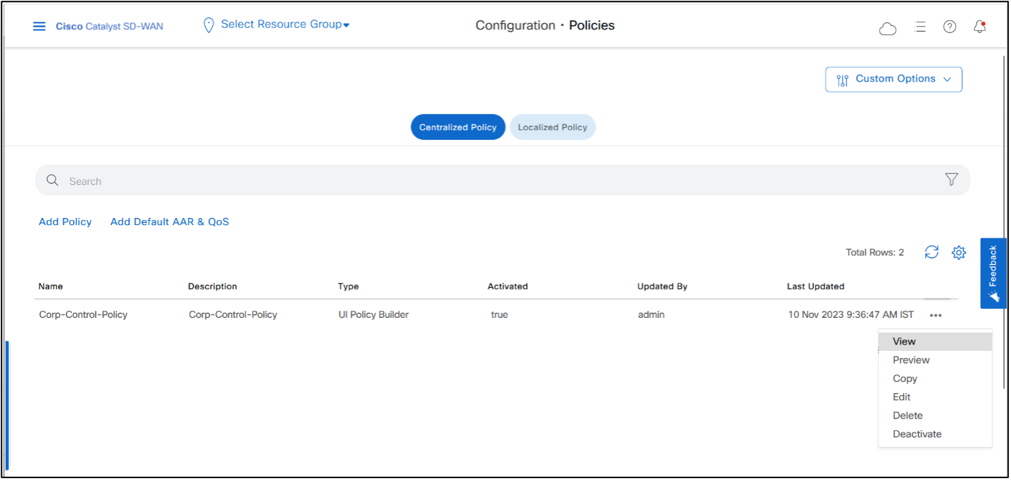 Feature Use Cases - Cisco Catalyst SD-WAN Manager API, Release 20.16 - Cisco DevNet