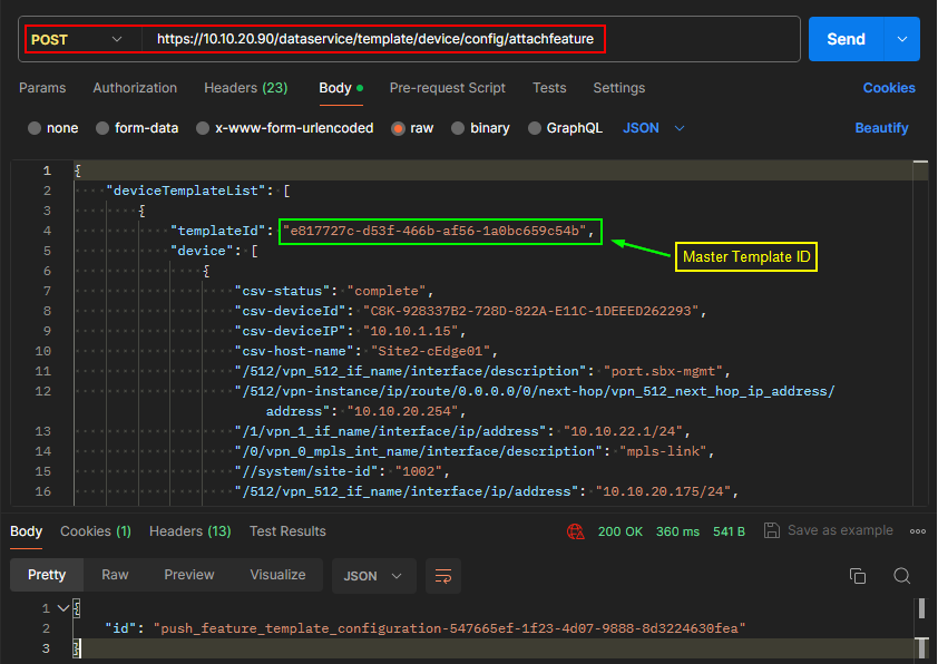 Feature Use Cases - Cisco Catalyst SD-WAN Manager API, Release 20.16 ...