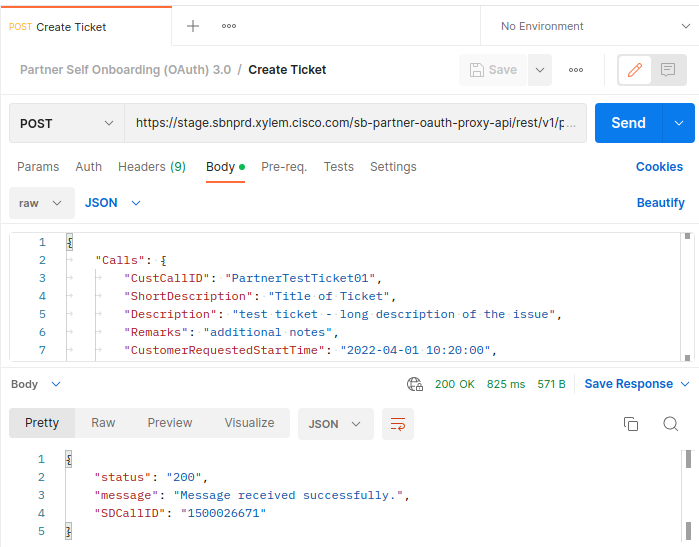 Postman Collection - smart-bonding-partner-api - Cisco DevNet