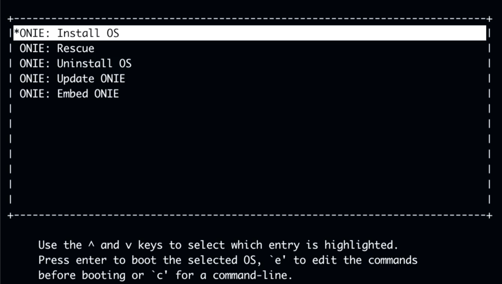 Install SONiC on NPU - Software for Open Networking in the Cloud (SONiC ...